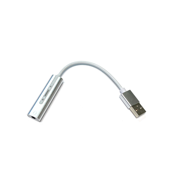 USB Earbud/Headphone Adapter - Sound Card 3.5mm to USB – TFD Supplies